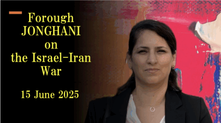 Forough JONGHANI contributed her views on a Japan Times article about the implication of Israel ...